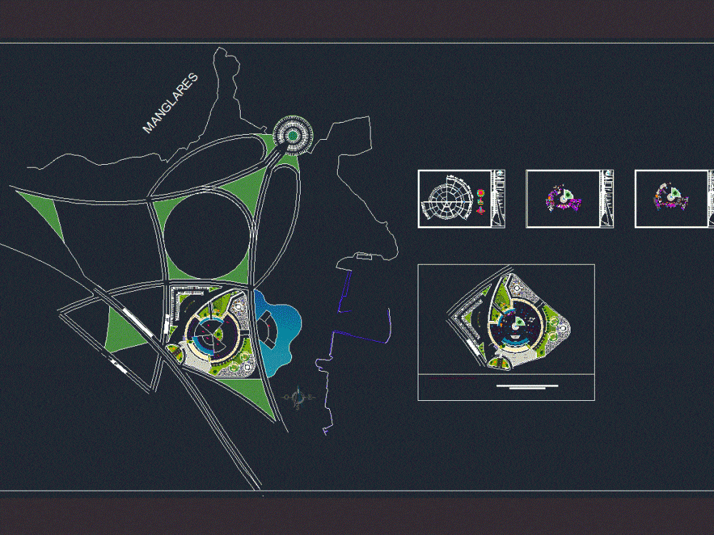 Museum With School Of Arts DWG Block for AutoCAD • Designs CAD