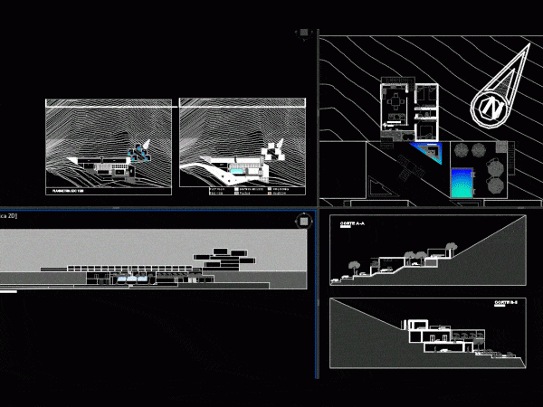 Nautical Club For Beach With Dimensions And Equipment DWG Section for ...