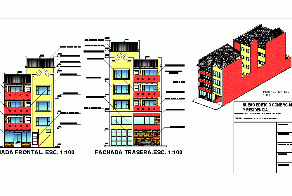 New Commercial And Residential Building DWG Block for AutoCAD • Designs CAD