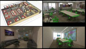 Office 3D SKP Model for SketchUp • Designs CAD