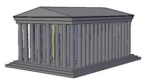 Parthenon In Athens DWG Block for AutoCAD • Designs CAD