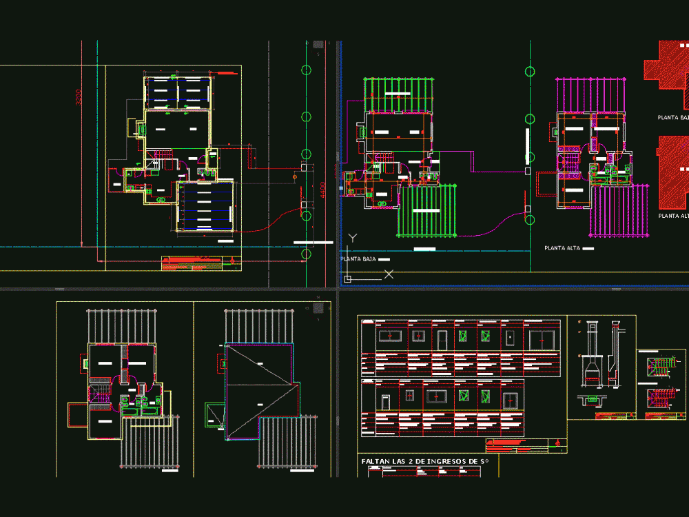 Plans House In Private Neighborhood DWG Plan for AutoCAD • Designs CAD