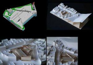 Central Tourist Square With Green Areas And Isometric Model 3D DWG ...