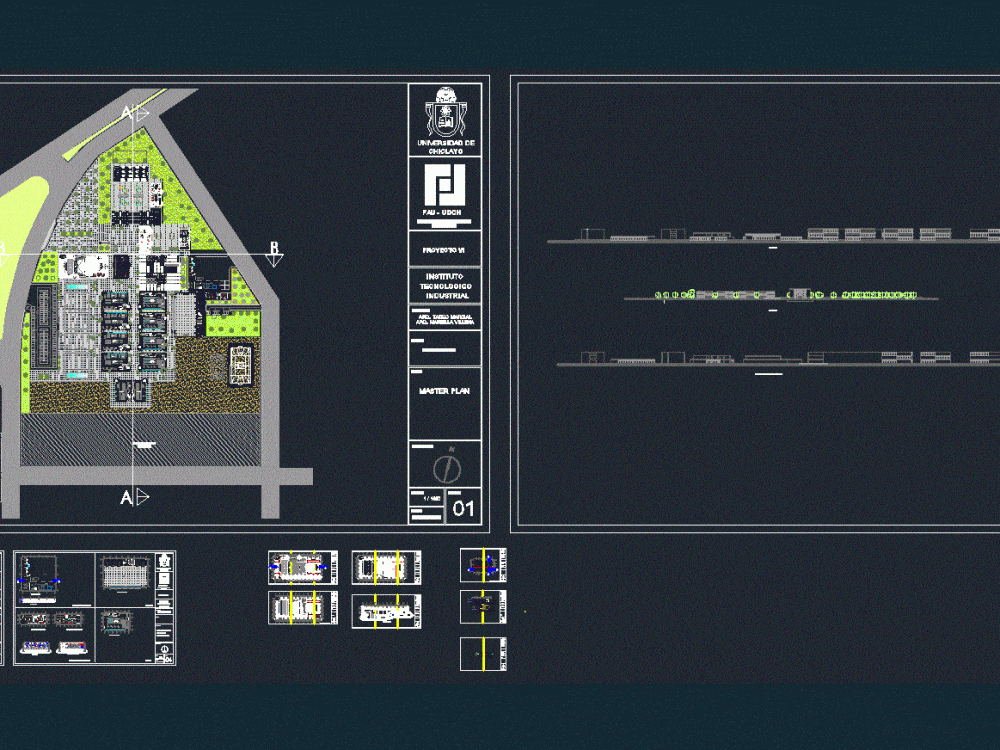 Proposal For Industrial Technology Institute DWG Block for AutoCAD ...