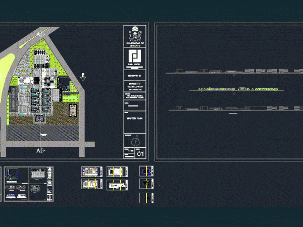 Proposal For Industrial Technology Institute DWG Block for AutoCAD ...