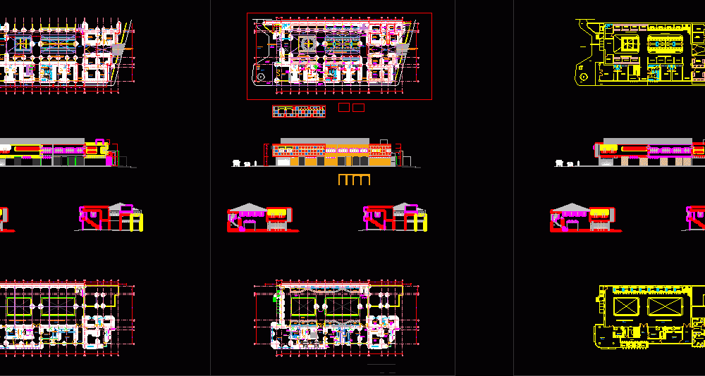 Public Market DWG Block for AutoCAD • Designs CAD