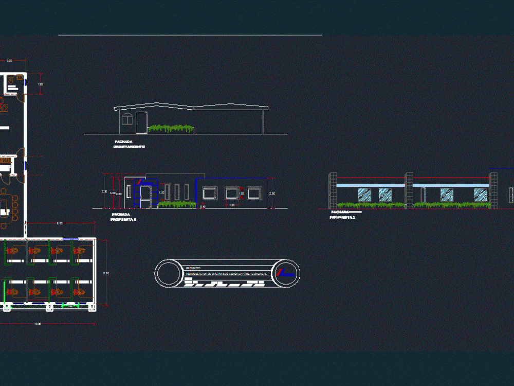 Remodeling Office For Cement Company DWG Model for AutoCAD • Designs CAD