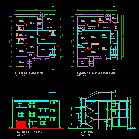 Top More Than 132 Autocad Section Drawing Best Seven edu vn