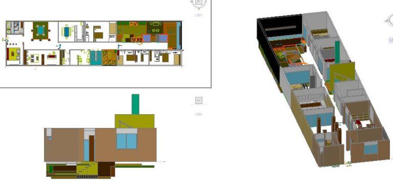 Reuse Oak House DWG Block for AutoCAD • Designs CAD