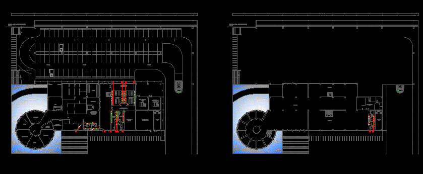 Riverfront Mixed - Use Museum, Library, Offices - Wastewater Plumbing ...