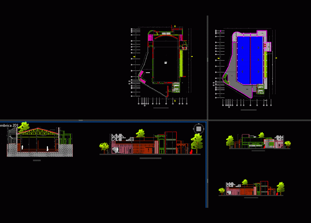 Salon Auditorium And Exhibitions DWG Block for AutoCAD • Designs CAD