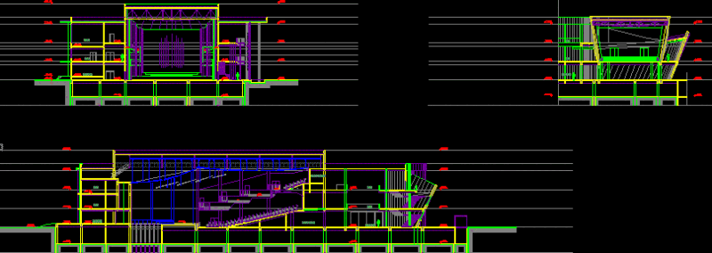 Concert Hall DWG Section for AutoCAD | Designs CAD
