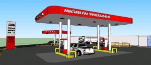 Service Station 3D SKP Model for SketchUp • Designs CAD