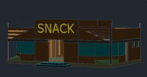 Snack 3D DWG Model for AutoCAD | DesignsCAD