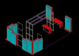 Stand 3D DWG Model for AutoCAD • Designs CAD