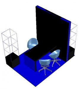 Stand For Shopping Centers DWG Block for AutoCAD • Designs CAD