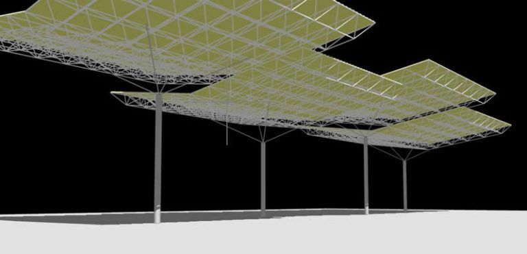 Stell Structure 3D DWG Model for AutoCAD • Designs CAD