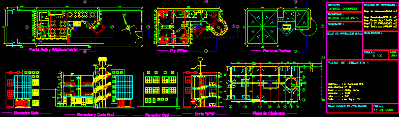 Store House - Project DWG Full Project for AutoCAD • Designs CAD