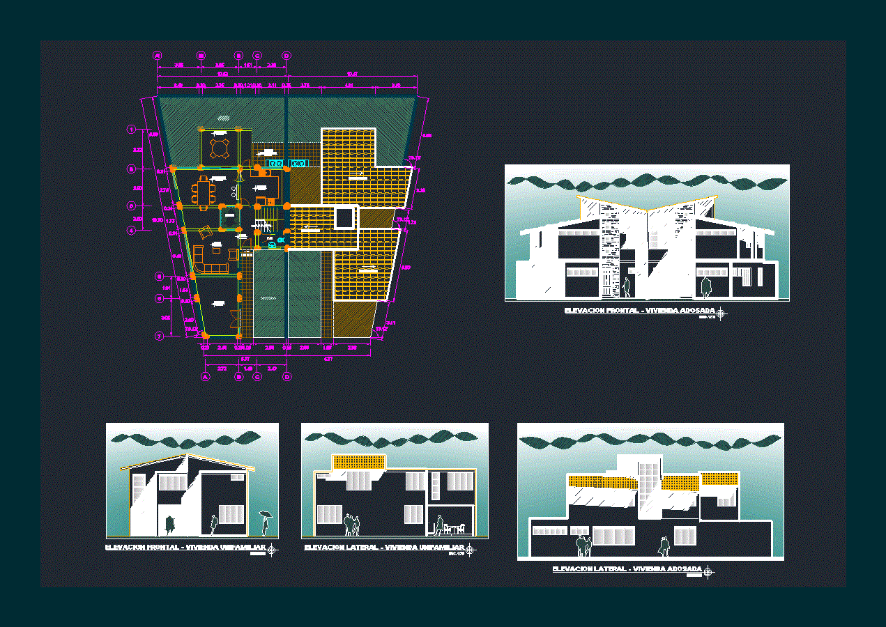Sustainable Housing Workshop Module DWG Block for AutoCAD • Designs CAD