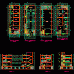 Tank Puddle Flanges DWG Section for AutoCAD • Designs CAD