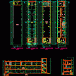 Tank Puddle Flanges DWG Section for AutoCAD • Designs CAD