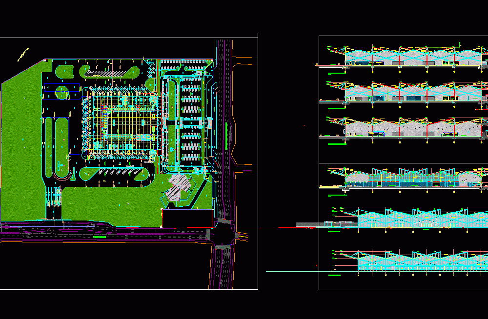 Terminal Ground Of Trujillo DWG Block for AutoCAD • Designs CAD