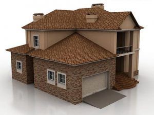 Villa 3D MAX Model for 3D Studio Max • Designs CAD