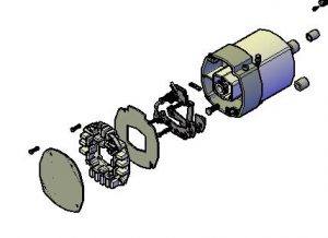 Alternator Group - 24 Volts DWG Block for AutoCAD • Designs CAD