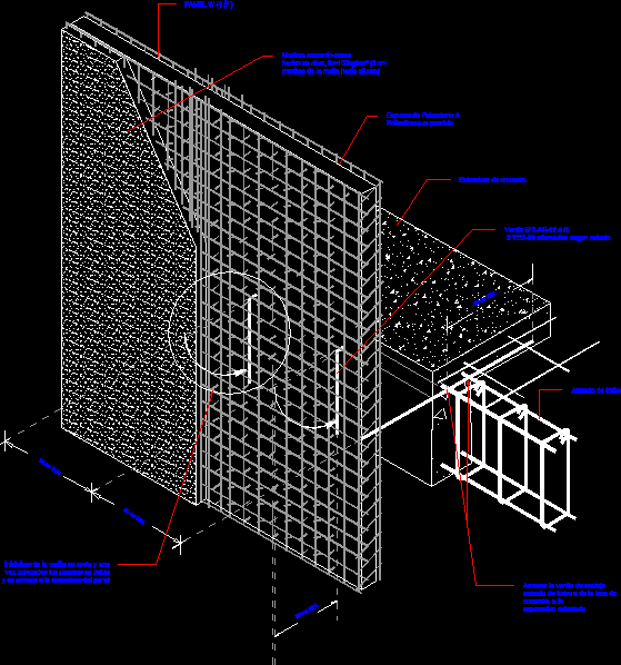 Anchorage Detail Panel Lock W DWG Detail For AutoCAD Designs CAD