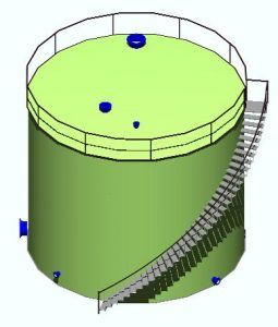 Api Tank 3D DWG Model for AutoCAD • Designs CAD