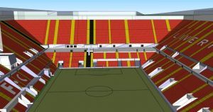 Arena - Stadium Liverpool Standard Chartered - 3D SKP Model for ...
