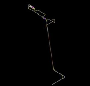 Ascending Pipeline And Platform Devils Trap DWG Block for AutoCAD ...