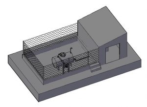 Atmospheric Cylindrical Tank Of Fuel DWG Block for AutoCAD • Designs CAD