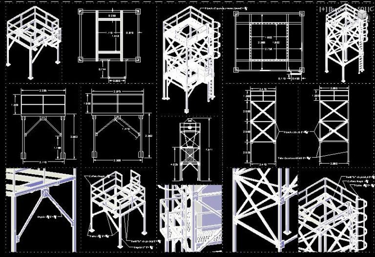 Bagging Structure DWG Block for AutoCAD • Designs CAD