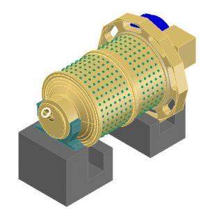 Ball Mill Crusher Grinder DWG Block for AutoCAD • Designs CAD