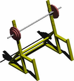 Bar Supports Machine 3D DWG Model for AutoCAD • Designs CAD