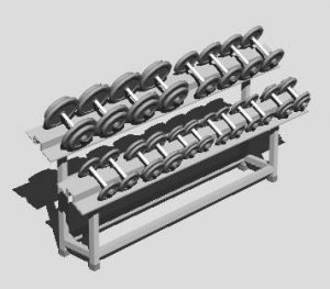 Base Of Weights 3D DWG Model for AutoCAD | DesignsCAD
