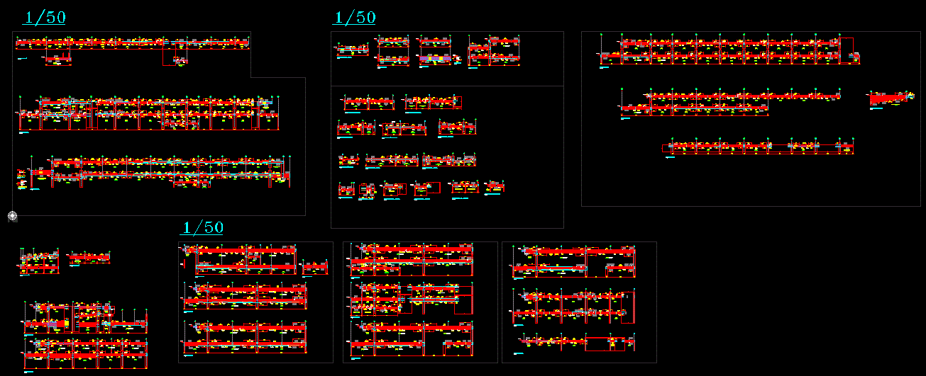 Beam Details - Details Of Beam Structures DWG Detail for AutoCAD ...