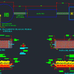 Ecological Cabin with Observation Tower 2D DWG Design Block for AutoCAD ...