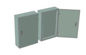 Box Panel Listrik 3D DWG Model for AutoCAD • Designs CAD
