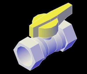 Butterfly Valve 12 Inch 3D DWG Model for AutoCAD • Designs CAD