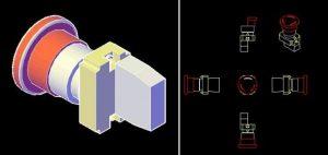 Button 3D DWG Model for AutoCAD • Designs CAD