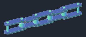 Chain20-60 DWG Block for AutoCAD • Designs CAD