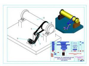 Chain Drive System And Belts 3D DWG Model for AutoCAD • Designs CAD