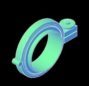 Clamp 3D DWG Model for AutoCAD • Designs CAD