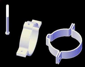 Clamp And Bolt 3D DWG Model for AutoCAD • Designs CAD