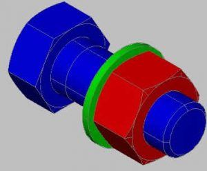 Clamp Bolt DWG Block for AutoCAD • Designs CAD