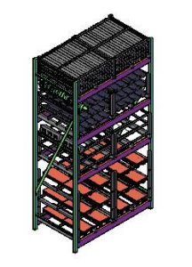 Common Storage Rack DWG Block for AutoCAD • Designs CAD
