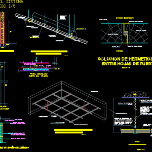 Concealed Grid Ceiling DWG Detail for AutoCAD | Designs CAD