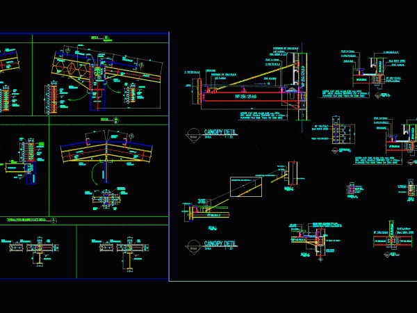 Connections Detail DWG Detail for AutoCAD • Designs CAD